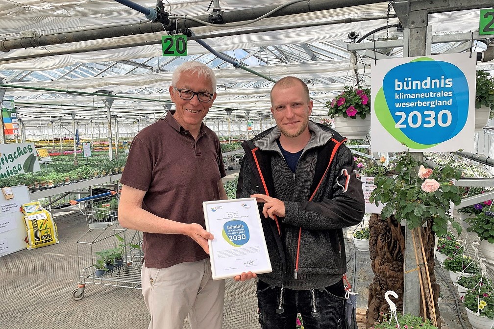 Gärtnerei Zech ist Bündnis Klimaneutrales Weserbergland 2030 ...