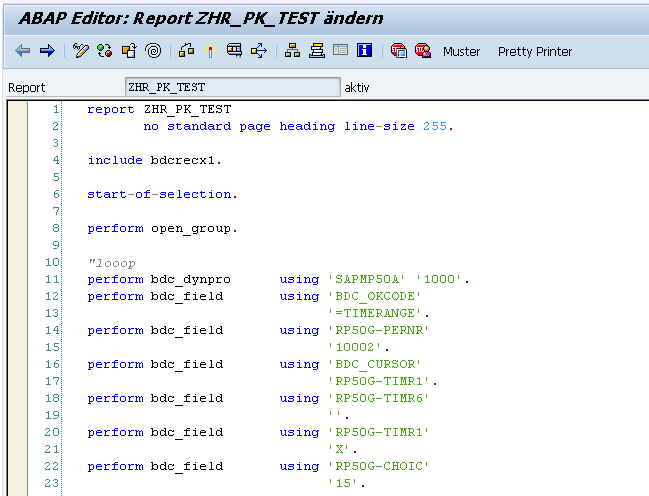 Batch Input - regotz