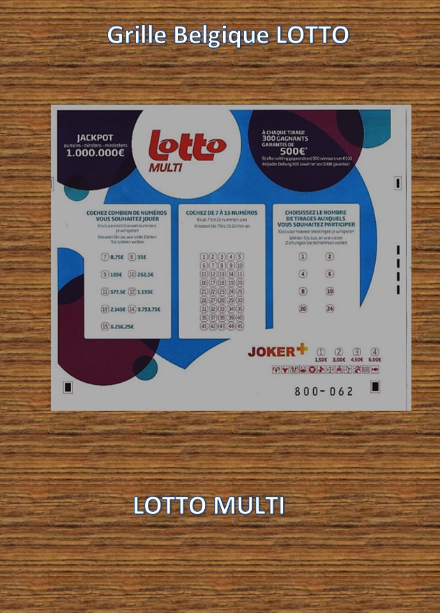 LOTTO MULTI - Site de tickets-a-gratter