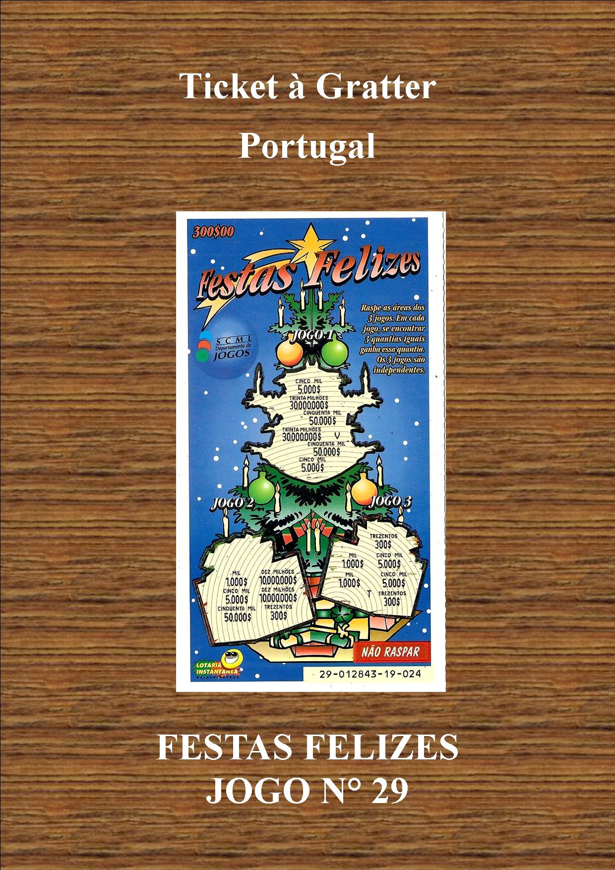 FESTAS FELIZES - Site de tickets-a-gratter