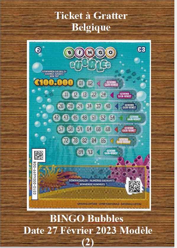 BINGO BUBBLES - Site de tickets-a-gratter