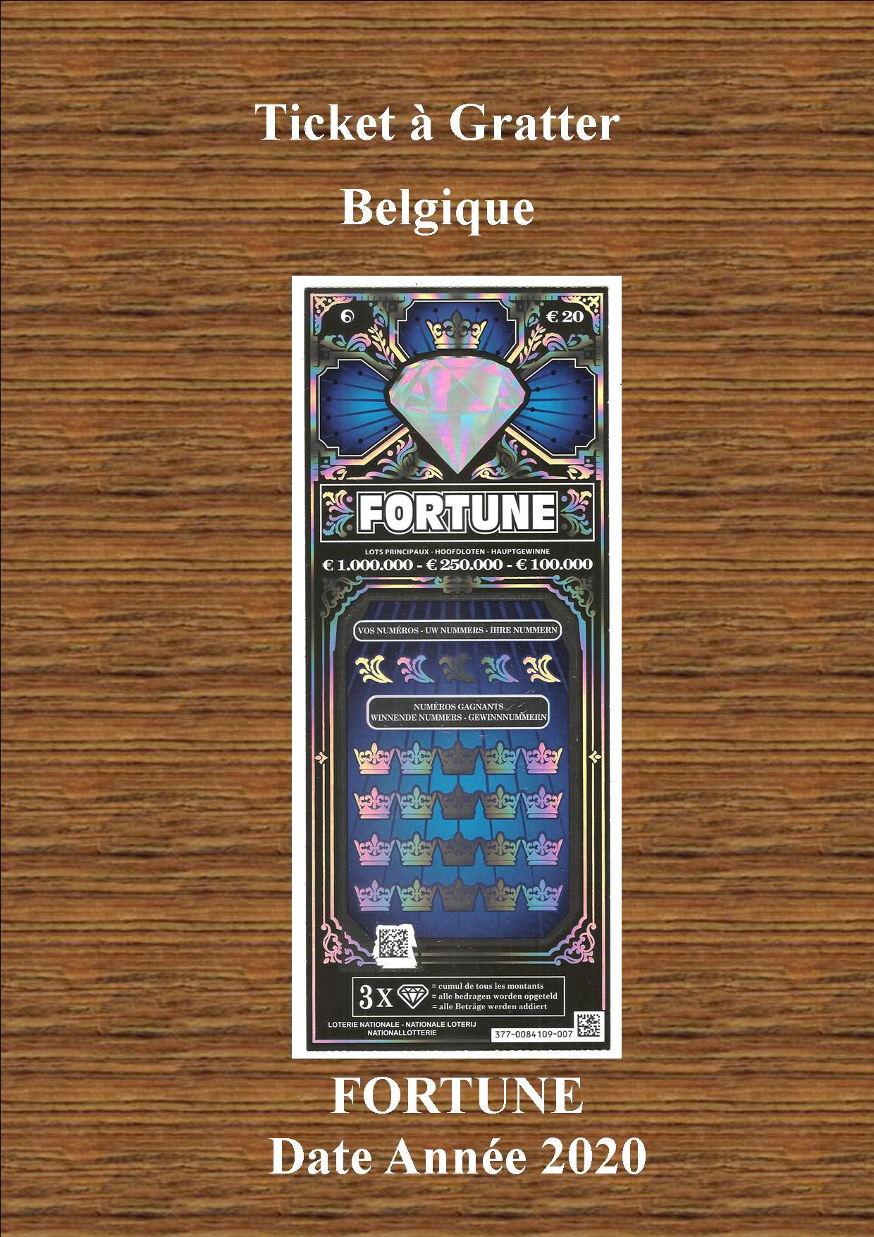 FORTUNE - Site de tickets-a-gratter