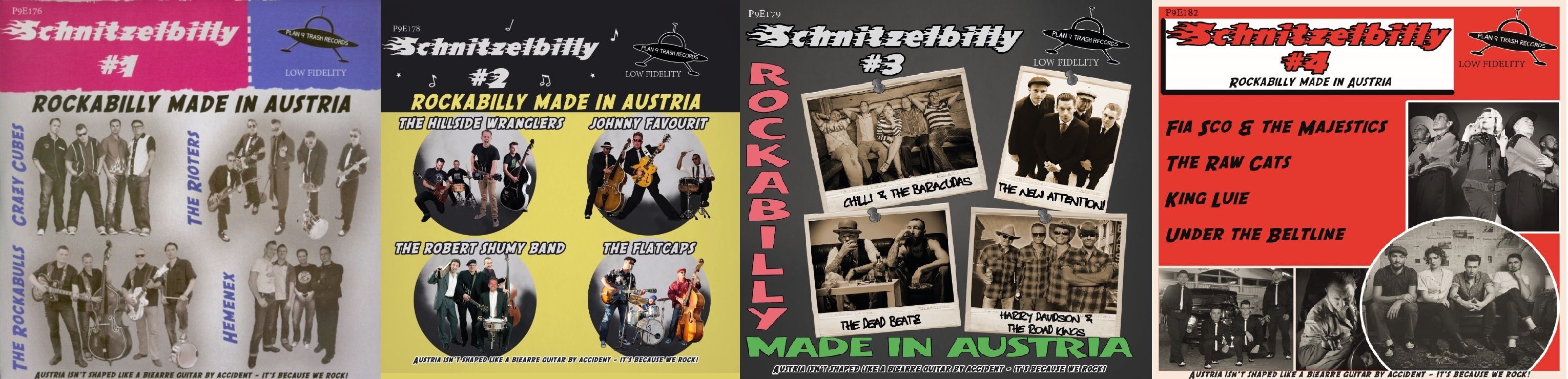 Rockabilly Record Label Labelcode Schnitzelbilly - PLAN 9 TRASH RECORDS ...