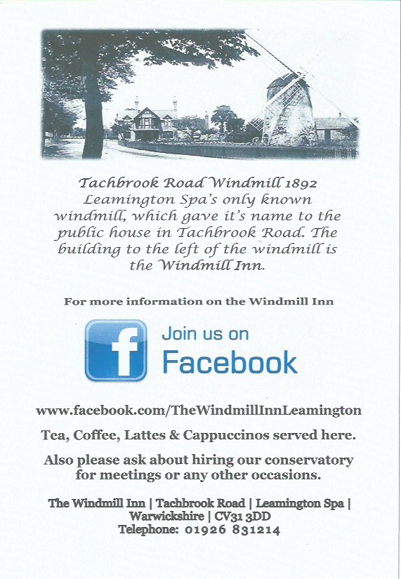 Menus - The Windmill Inn
