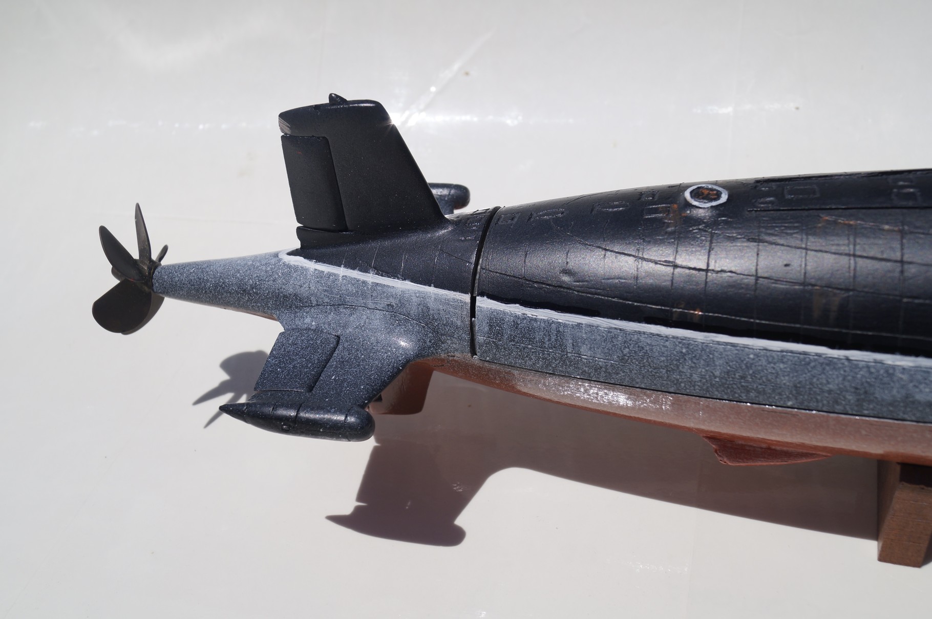 RC Model Submarine kits and cylinders - zerobubblemodeldesign