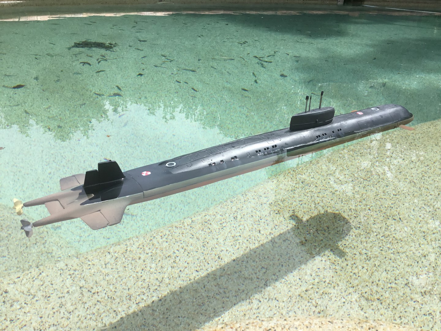 RC Model Submarine kits and cylinders - zerobubblemodeldesign