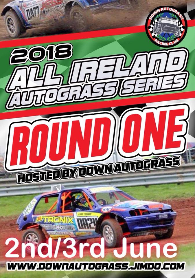 All Ireland Autograss Series Round 1 - Down Autograss - Racing at ...