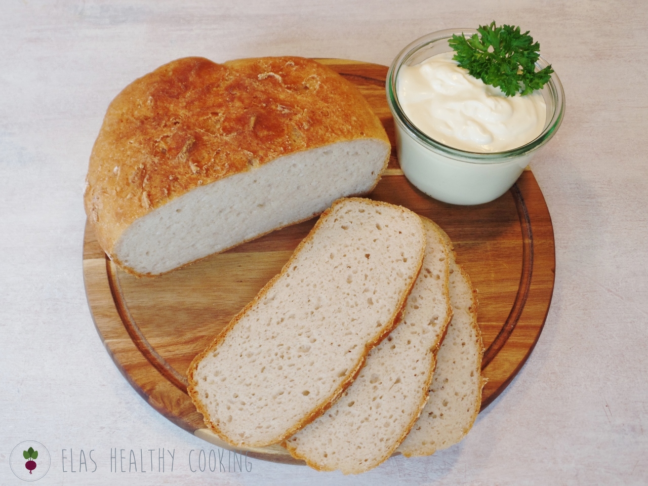 Helles Brot ohne Fertigmehlmischung (glutenfrei) - Rezept - Kochen ohne ...