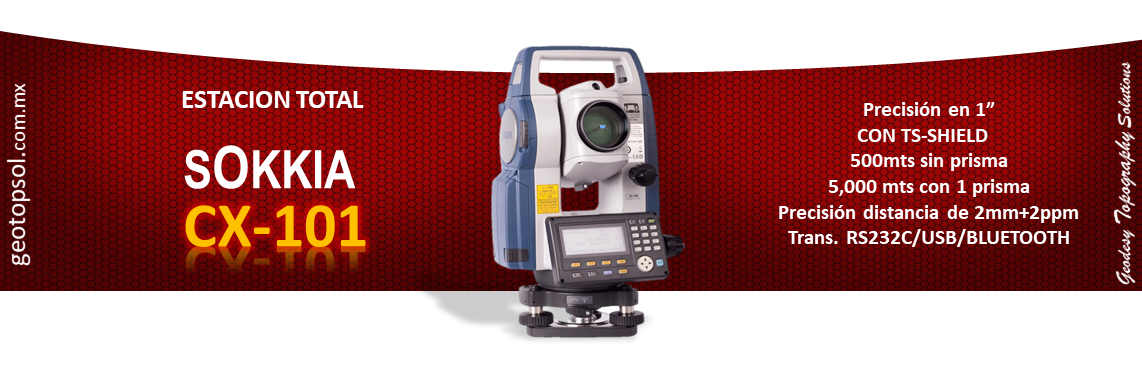 Sokkia CX-101 - Topografía México