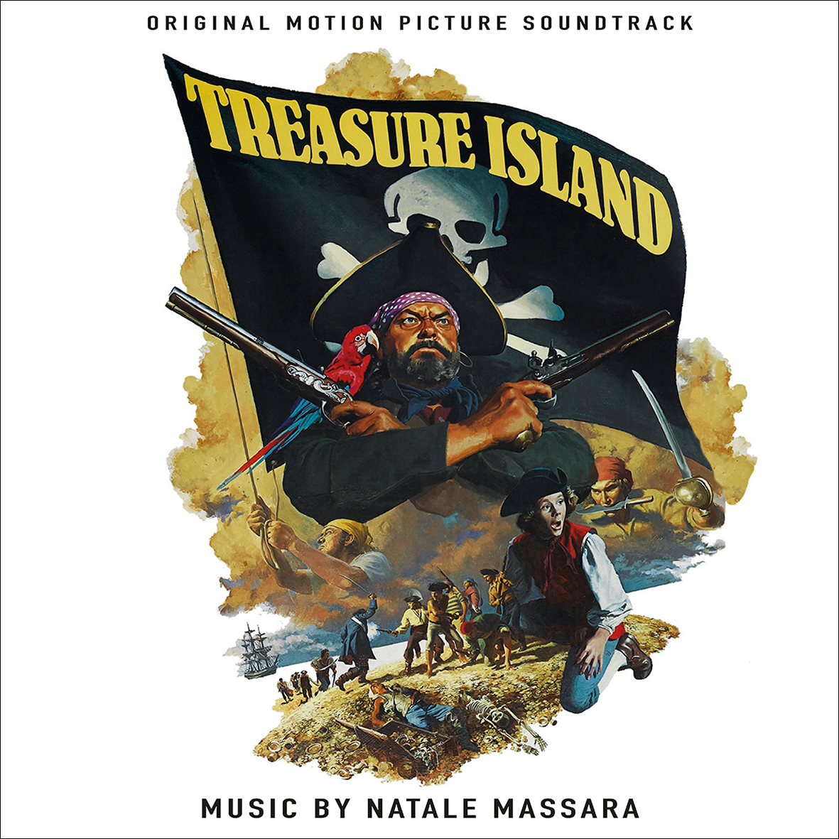 L'ILE AU TRESOR (MUSIQUE DE FILM) - NATALE MASSARA (CD) - Musiques de ...