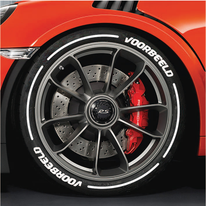 Producten - Permanente banden letters