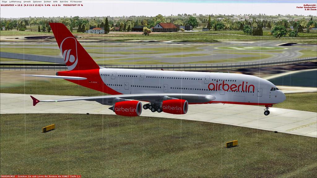 Airbus A380 Frankfurt nach Finkenwerder - ronaldi50 - FSX A380 Freeware ...