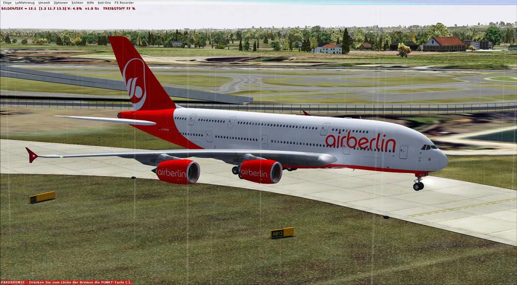Airbus A380 Frankfurt nach Finkenwerder - ronaldi50 - FSX A380 Freeware ...