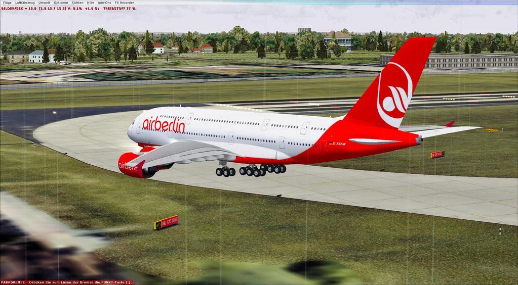 Airbus A380 Frankfurt nach Finkenwerder - ronaldi50 - FSX A380 Freeware ...