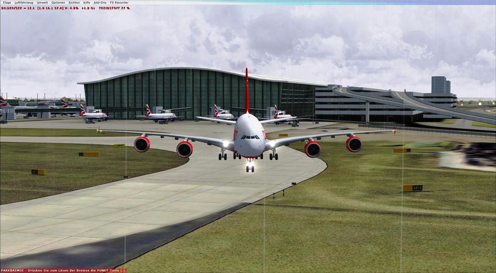Airbus A380 Frankfurt nach Finkenwerder - ronaldi50 - FSX A380 Freeware ...