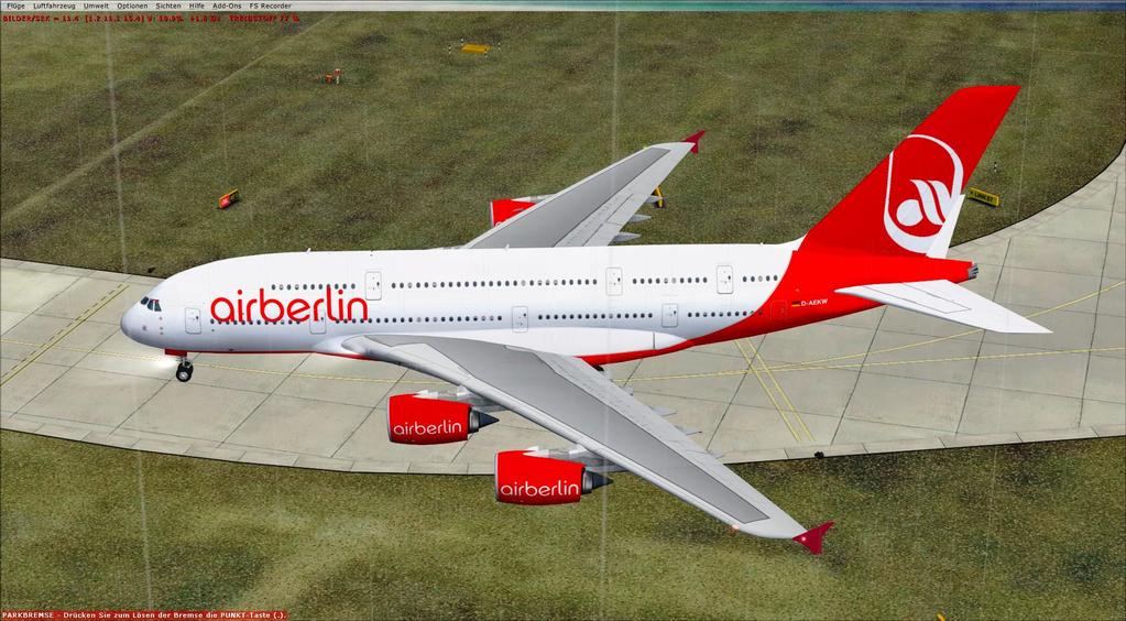 Airbus A380 Frankfurt nach Finkenwerder - ronaldi50 - FSX A380 Freeware ...