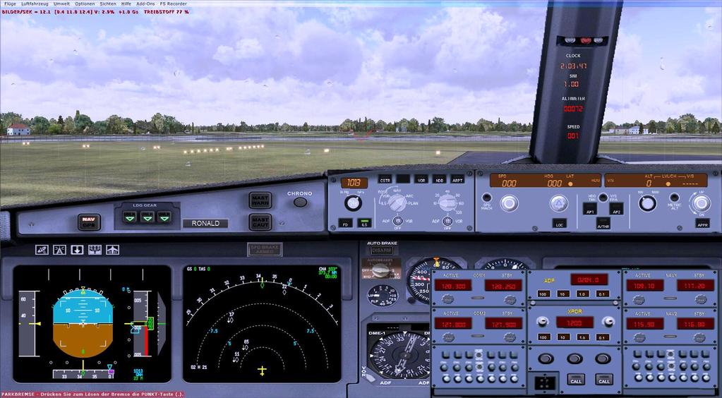 Airbus A380 Frankfurt nach Finkenwerder - ronaldi50 - FSX A380 Freeware ...