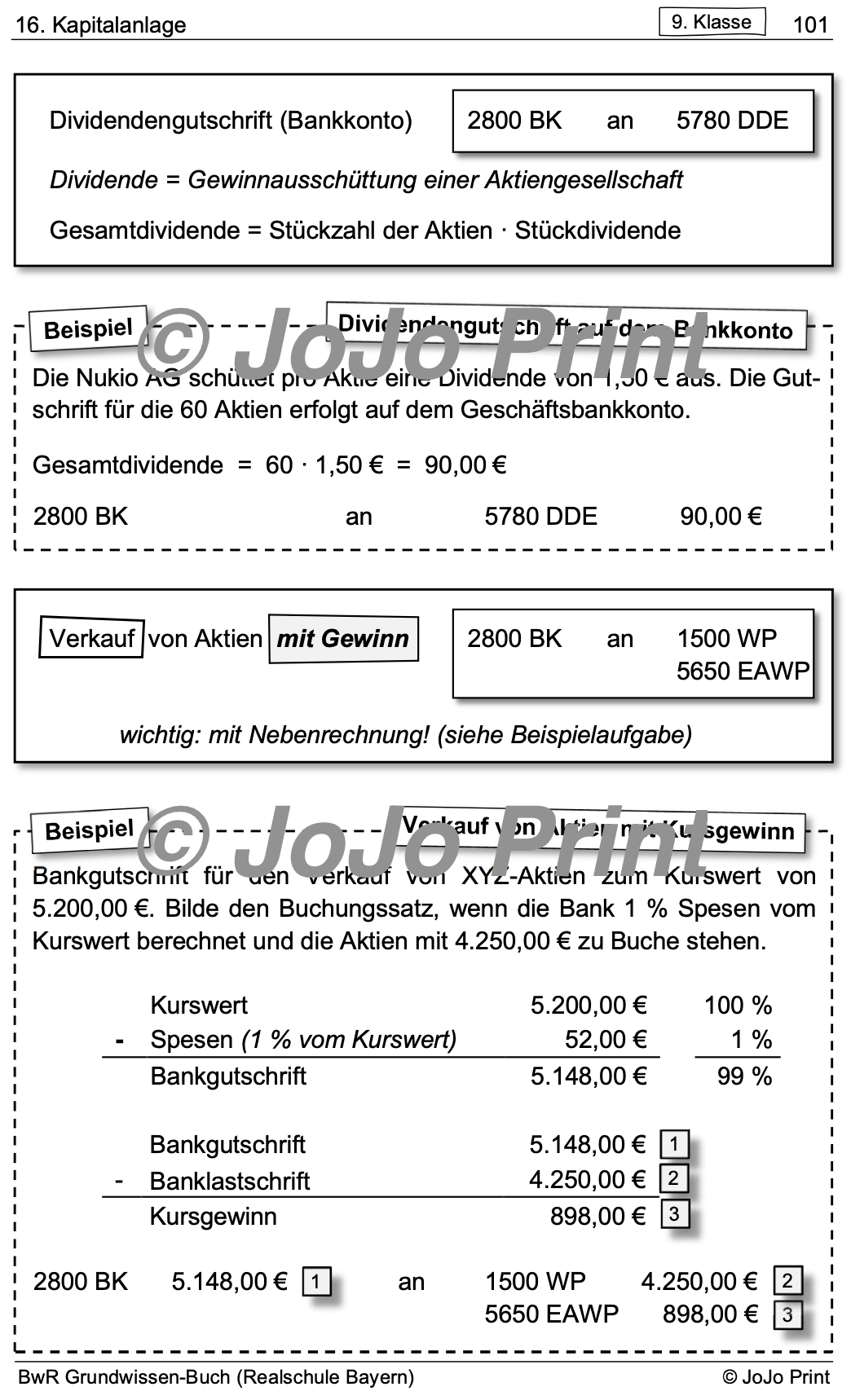 BwR Grundwissen - JoJo Print - BwR-Arbeitshefte für die Realschule
