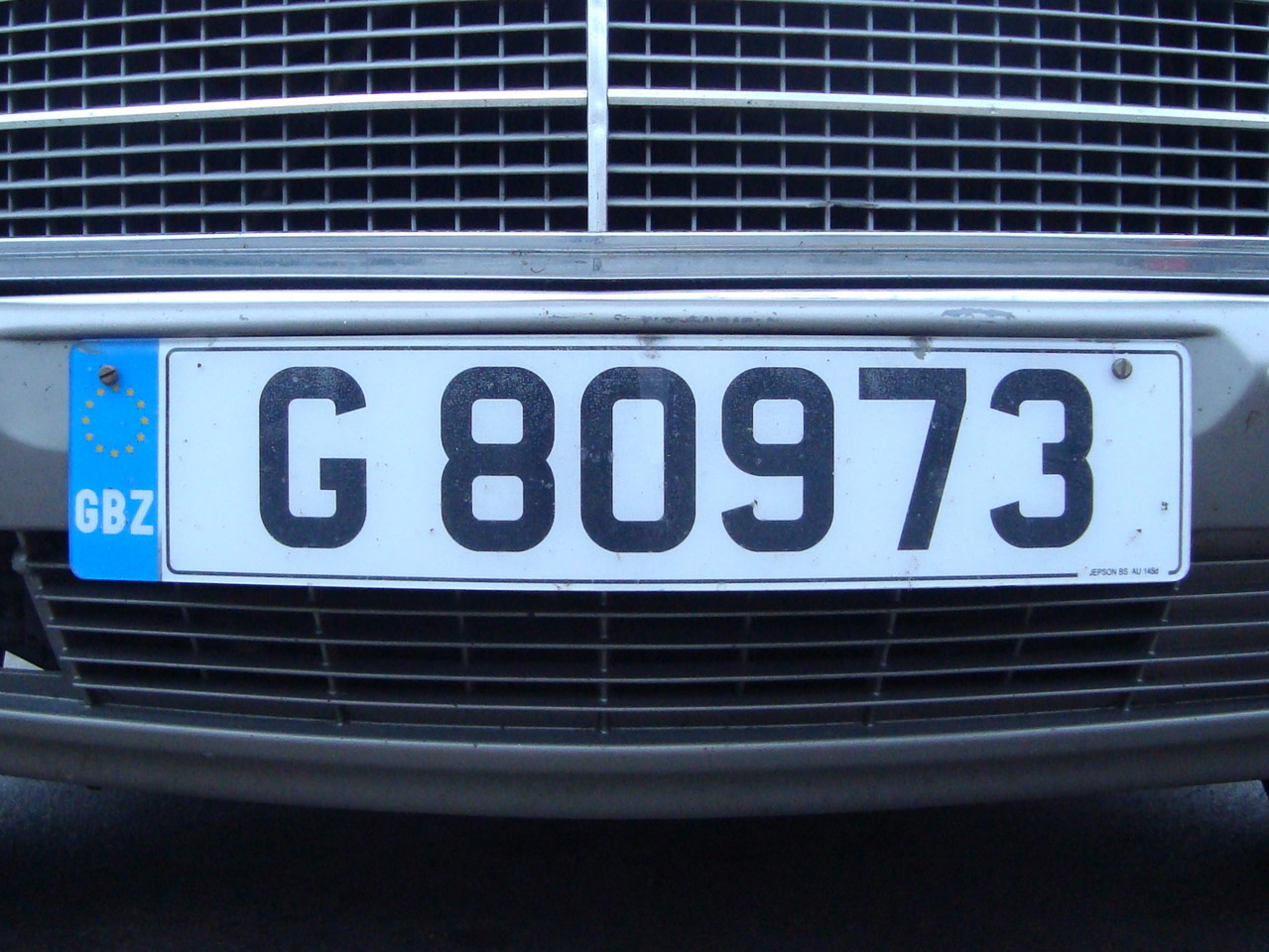 Gibraltar GBZ - plates-spotting Webseite!