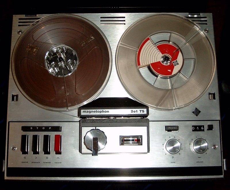 Telefunken Magnetophon 201 - Tonband- und Kassettengeräte