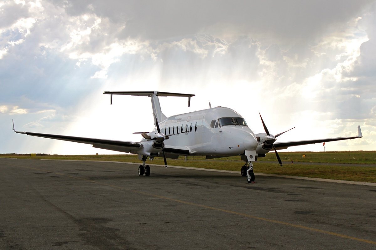 Le Beechcraft 1900D - Jet Solidaire