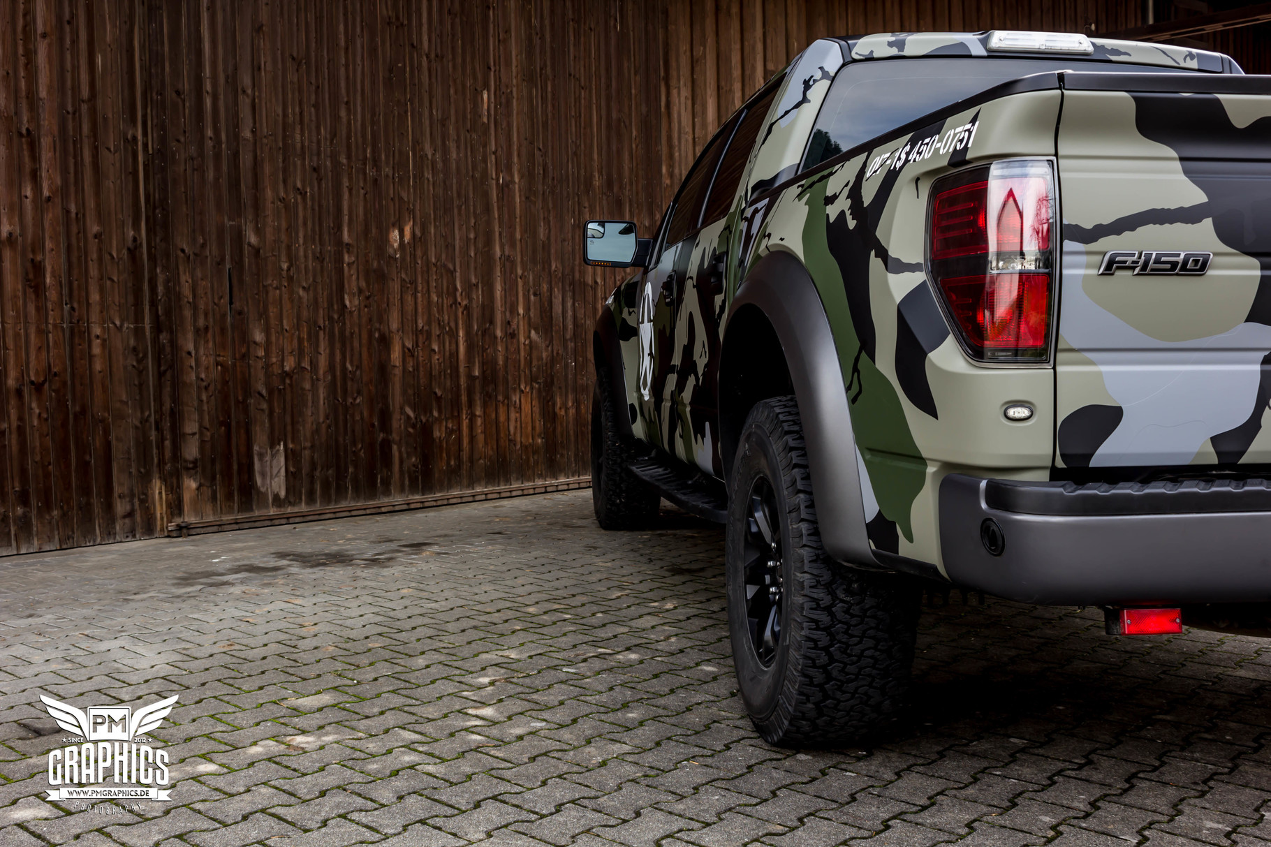 F150 RAPTOR - MTCHBX ARMY CAMOUFLAGE - MTCHBX DESIGNS