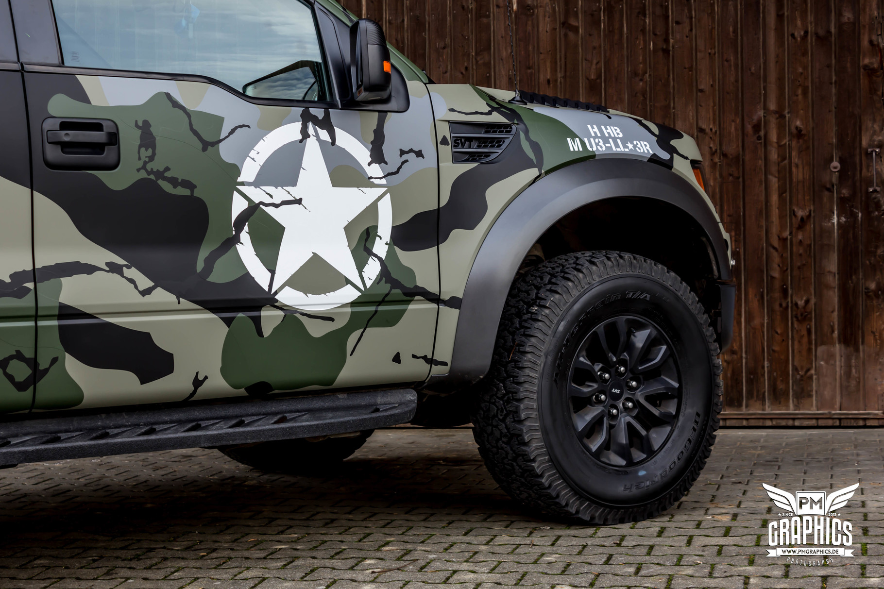 F150 RAPTOR - MTCHBX ARMY CAMOUFLAGE - MTCHBX DESIGNS