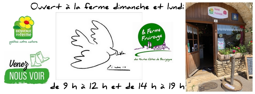 Notre actualité - Ferme Fruirouge en Bourgogne