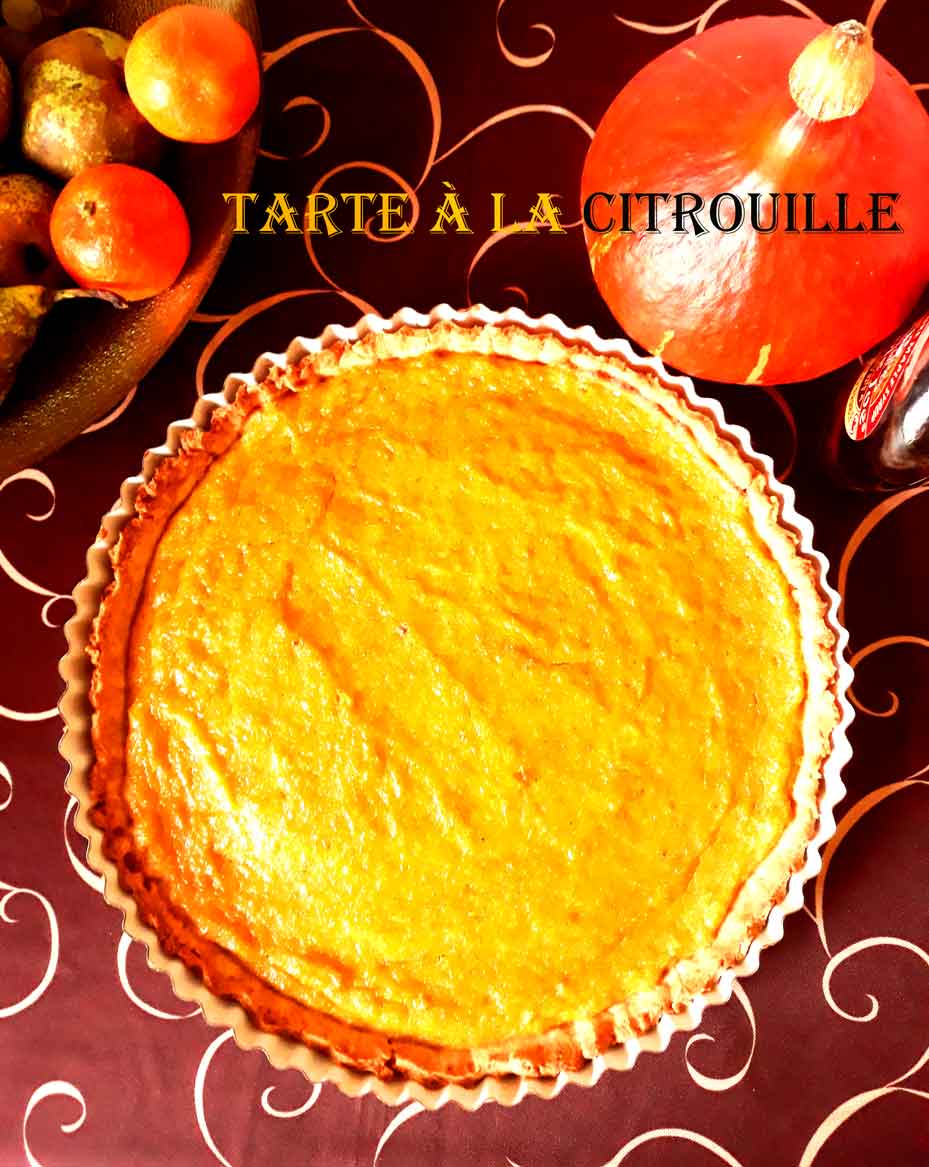 Tarte à la citrouille - Site de quiaimebienpatissebien