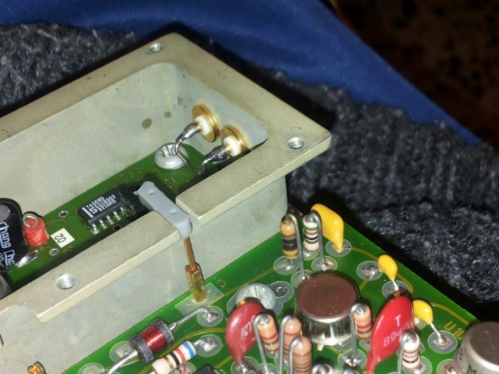 Tektronix 495p PHASELOCK FAILURE - 1st LO repair - IZ3KGJ Home Page