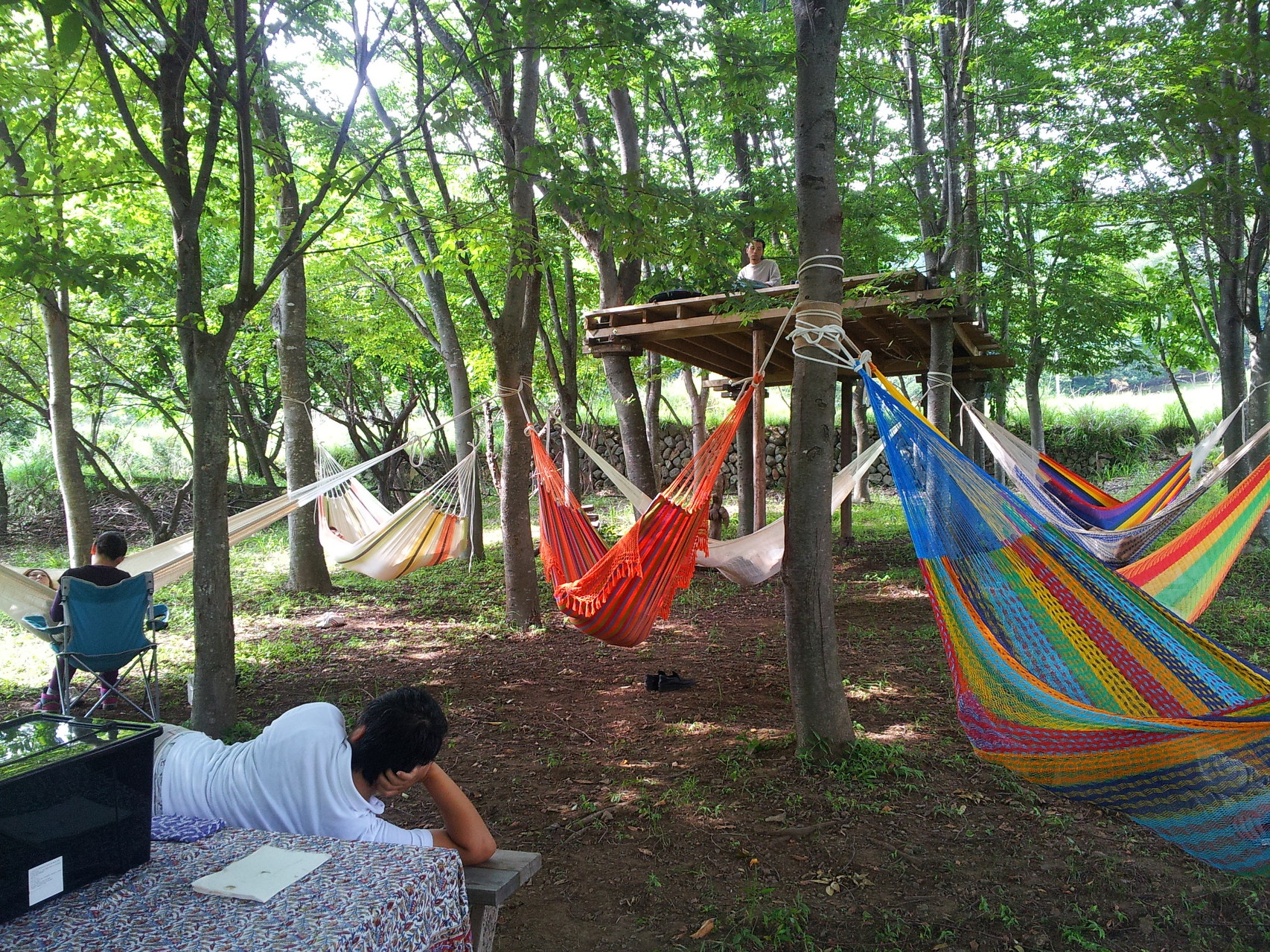 Yulagi~hammock&yoga~ - ハンモックスタイル-オーガニックコットンの日本製ハンモック