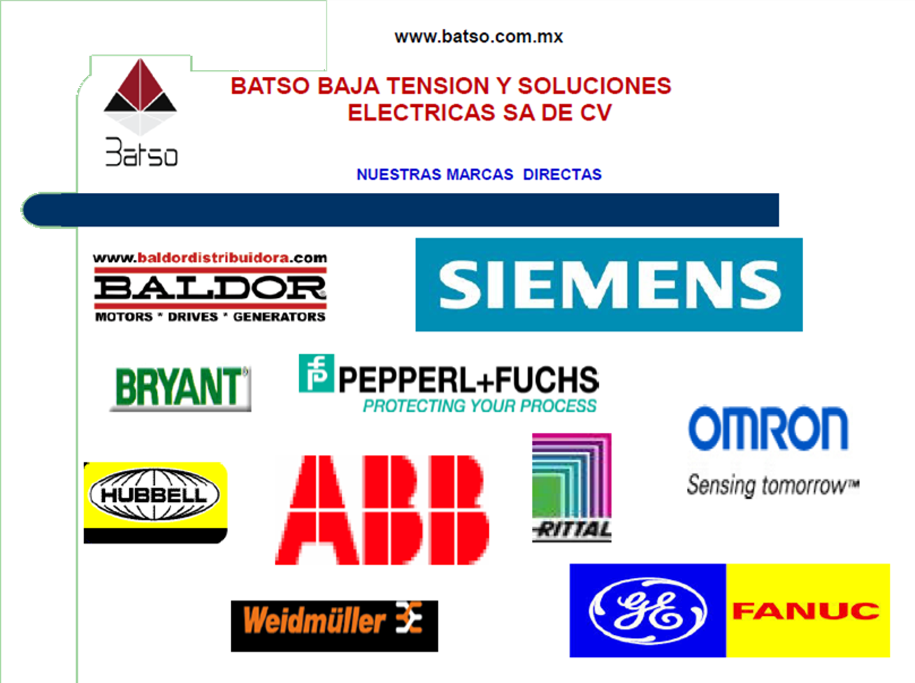 Nuestras Marcas - Batso