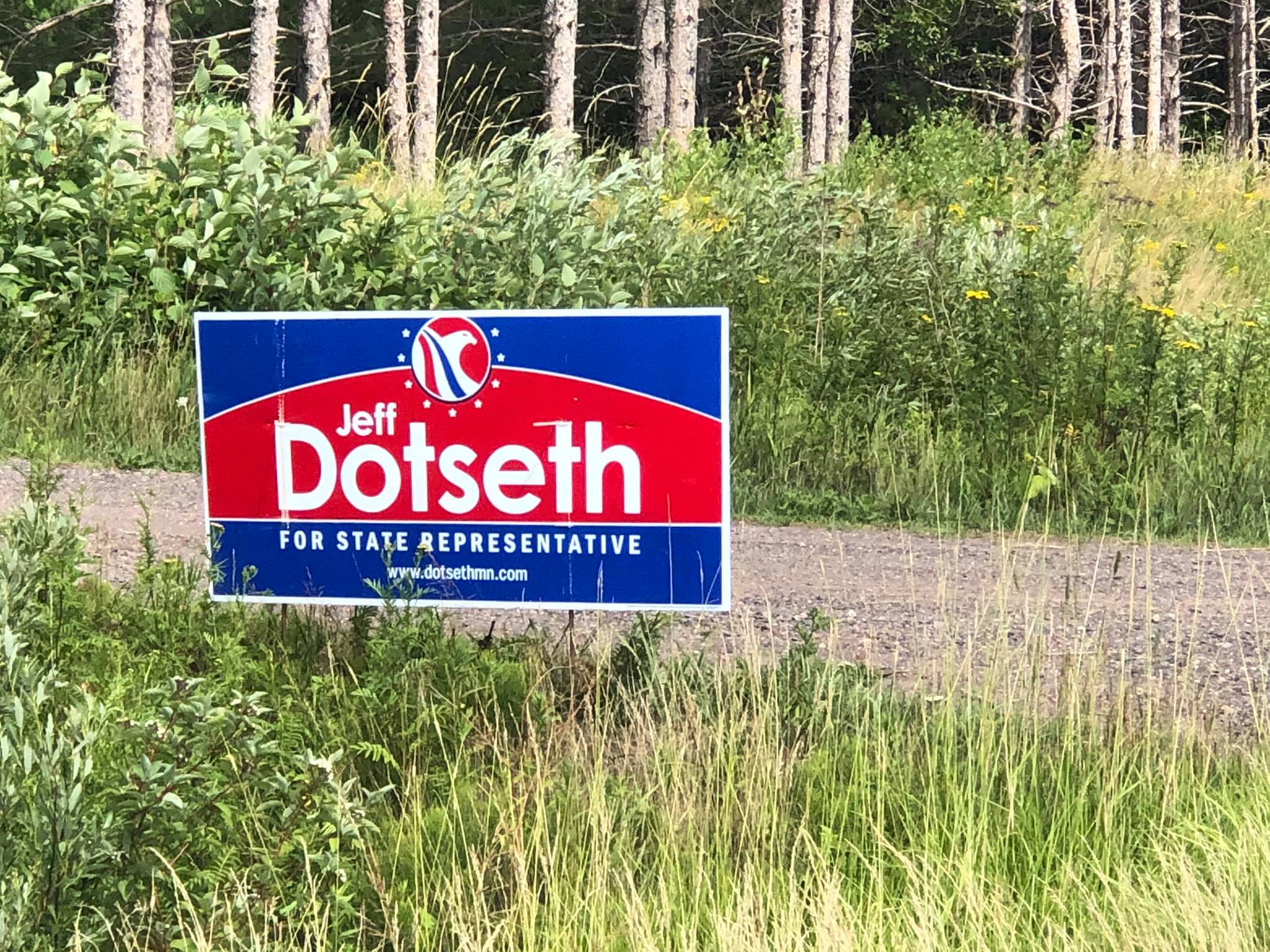 Jeff is out and about - Jeff Dotseth for District 11A