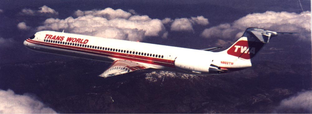 TWA Trans World Airlines - www.MD-80.com - Onlinedienst für ein ...