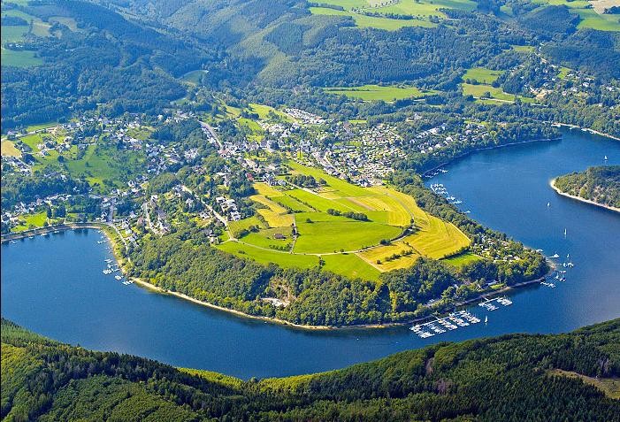 Camping am Rursee - Camping-Lutterbach