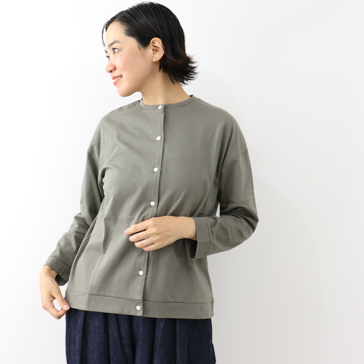 harmonie Organic Cotton | 長袖カーディガン オーガニック harmonie Organic Cotton | 長袖カーディガン オーガニック