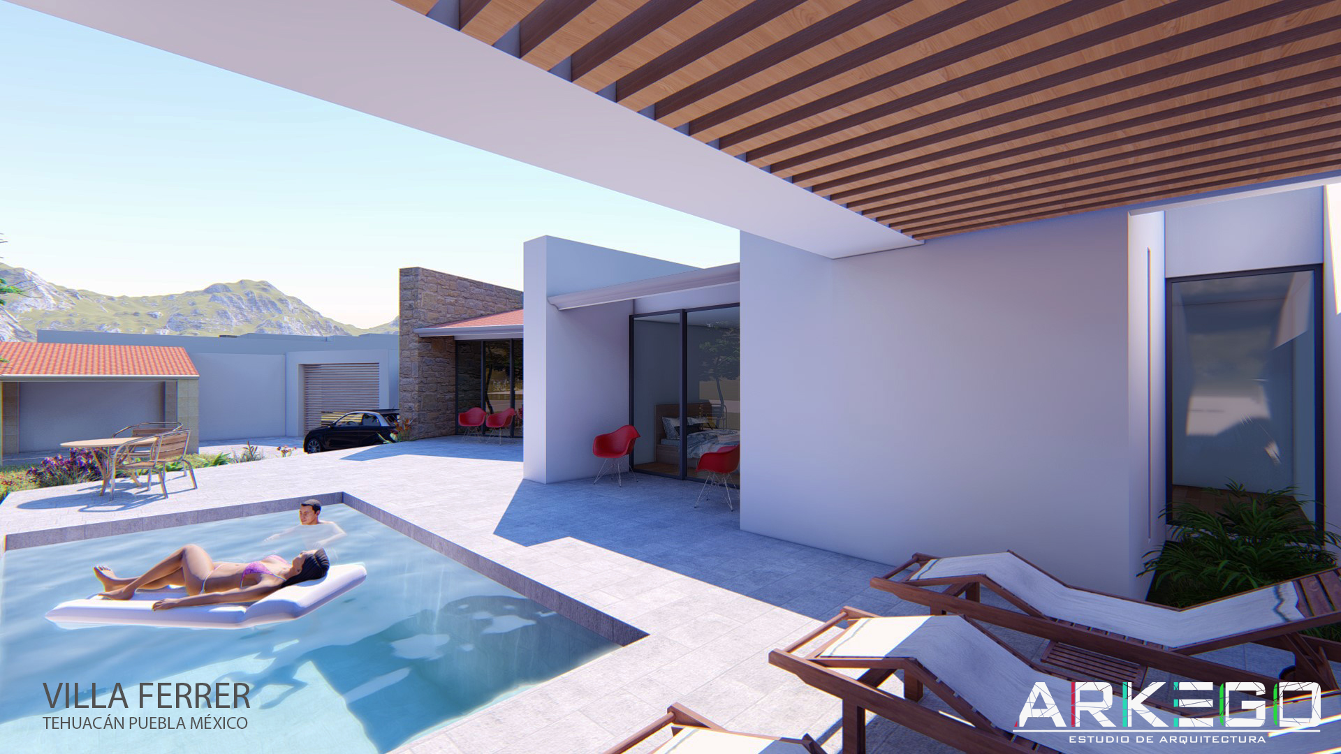 Villa Ferrer - Página web de arkegoestudio