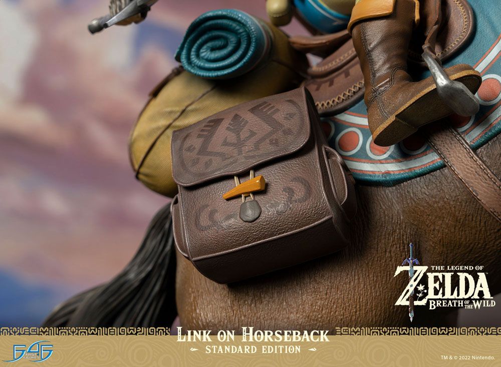 Link on Horseback The Legend of Zelda Breath of the Wild Video Game ...
