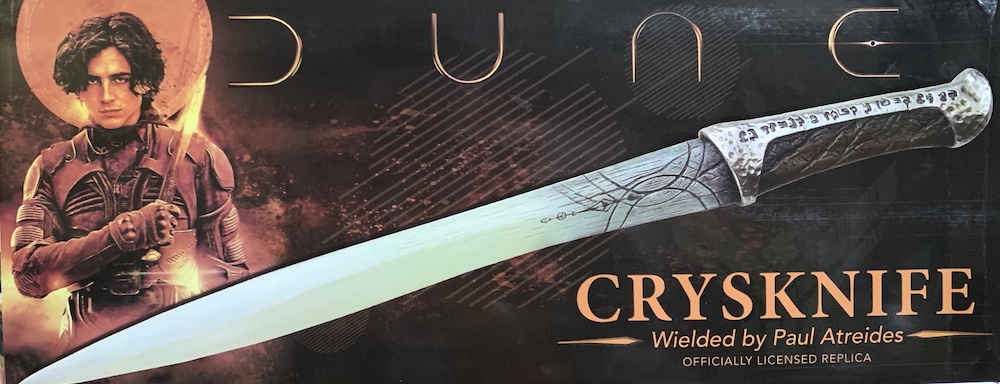 Crysknife von Paul Atreides 1/1 Life Size Dune Movie Dolch Replik 48cm ...