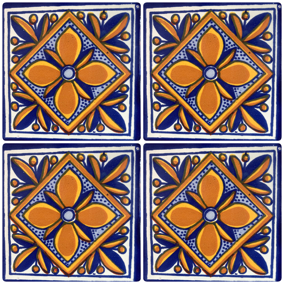 AZULEJO TALAVERA 10.5X10.5 - Azulejos | Tejas | Ceramica | Fachaletas ...