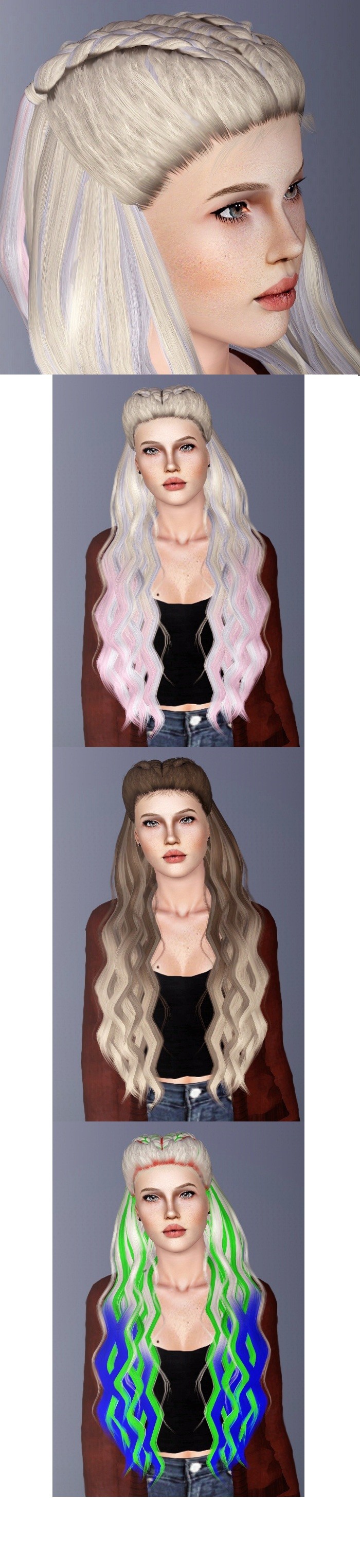 Braided - DescargasSims-CC