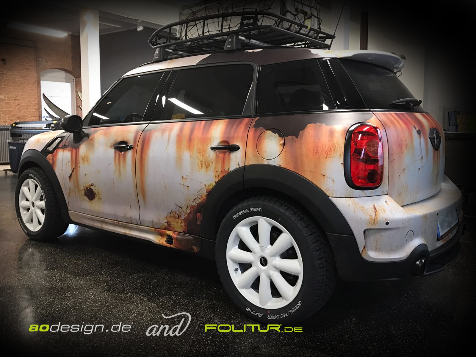 Mini Countryman Design - Folien Piraten | Parchim - AO Design GbR