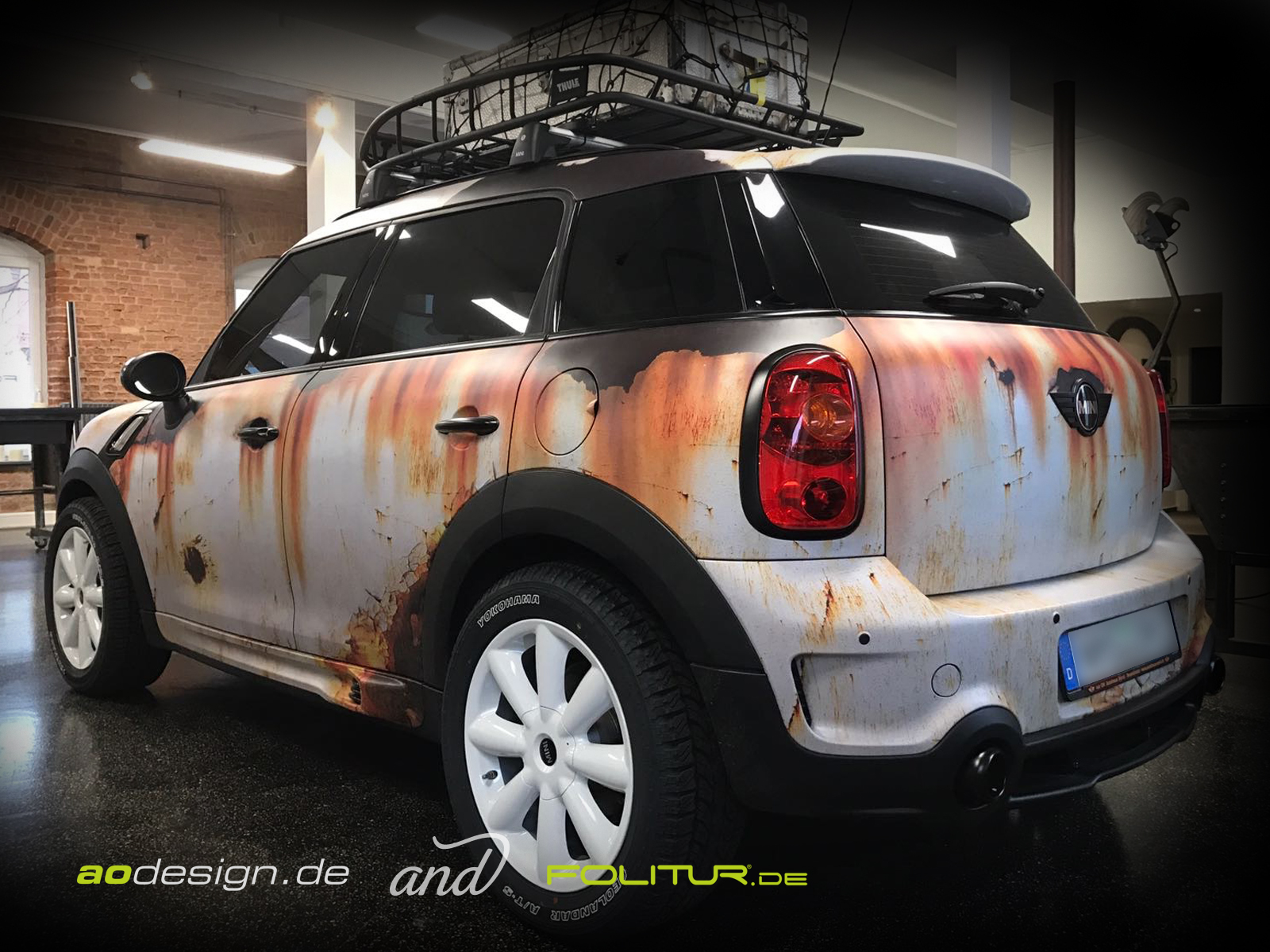 Mini Countryman Design - Folien Piraten | Parchim - AO Design GbR