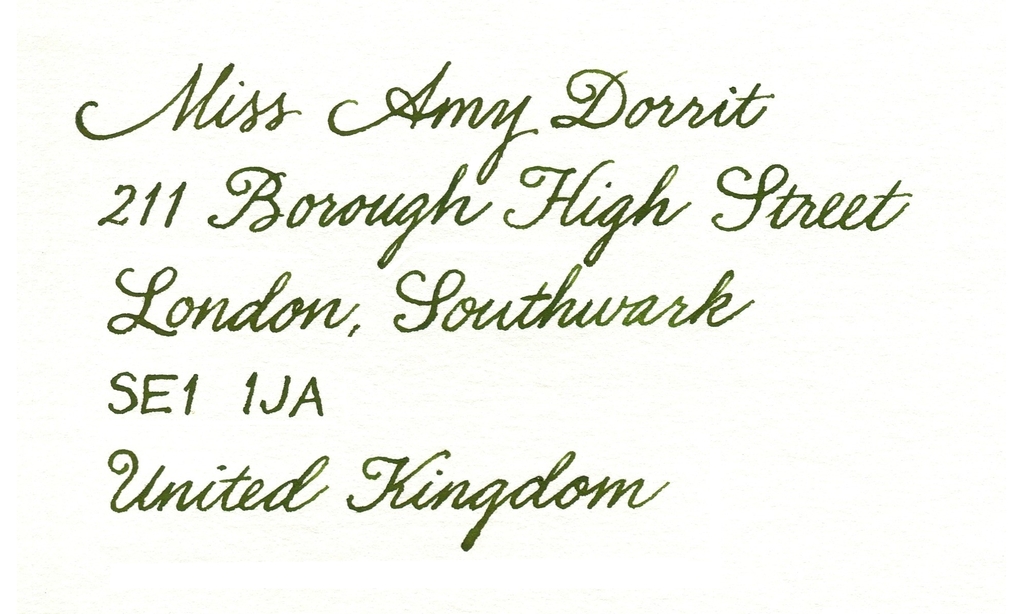 Examples of lettering styles for your invitations or envelopes ...