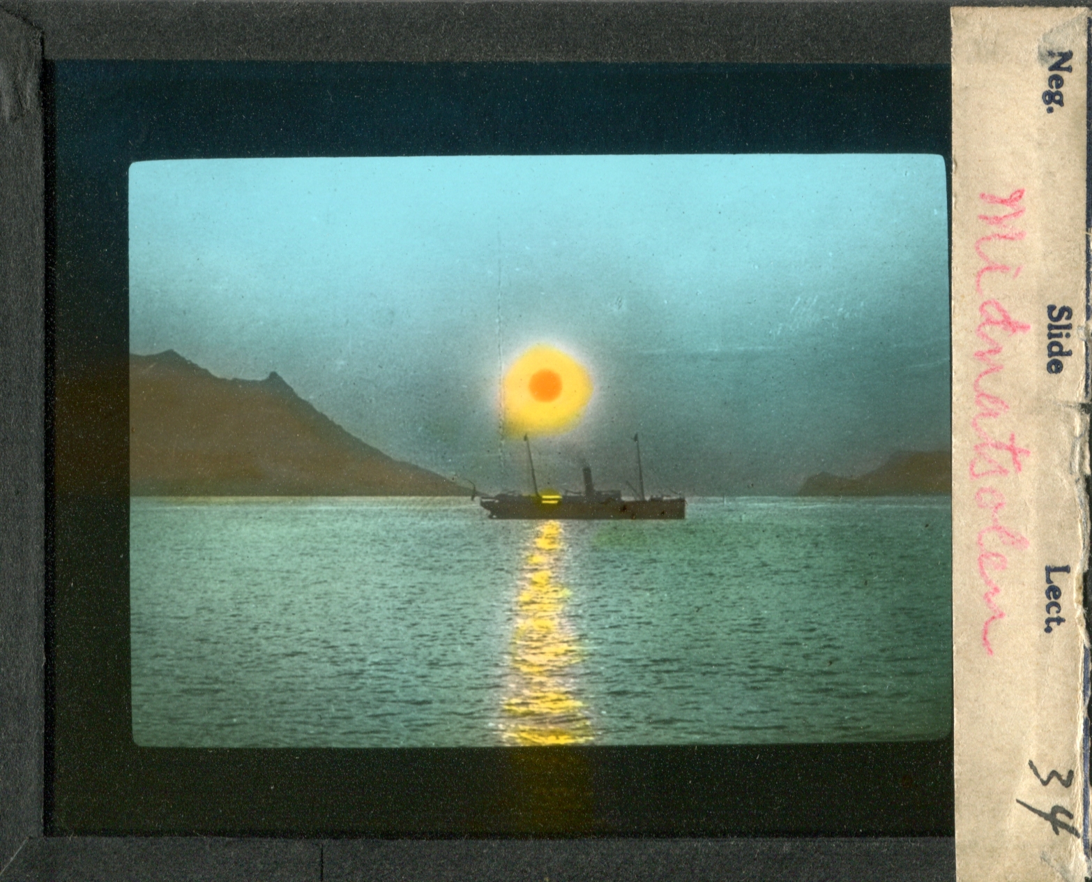 Hand Colored Lantern Slides - Hannah Holder - calligraphy, drawing ...