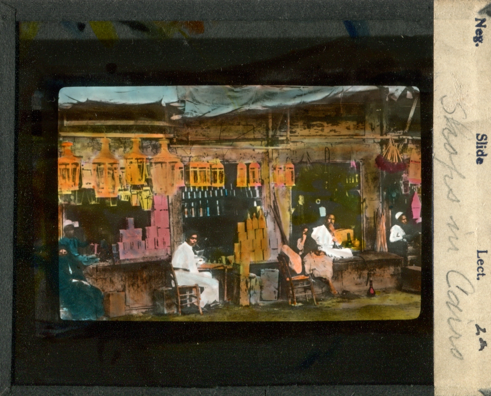 Hand Colored Lantern Slides - Hannah Holder - calligraphy, drawing ...