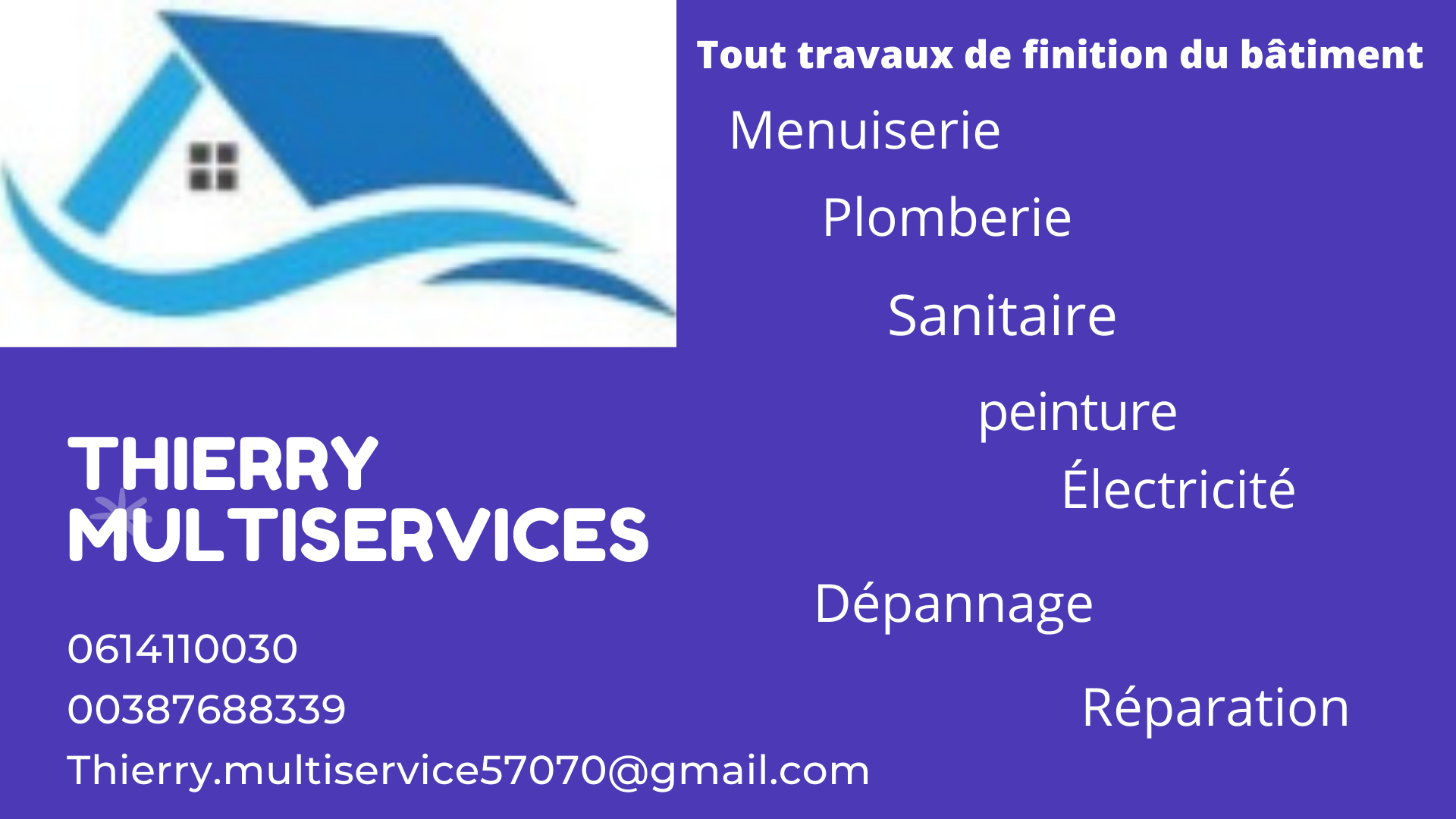Effectue tous dépannage dans la maison - Site de thierry-multiservices