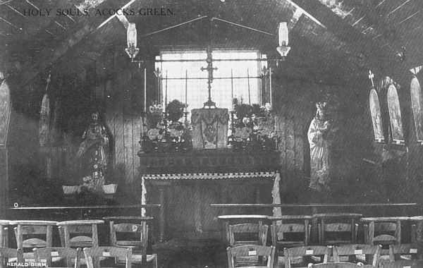 Sacred Heart and Holy Souls church - Acocks Green History Society: new ...