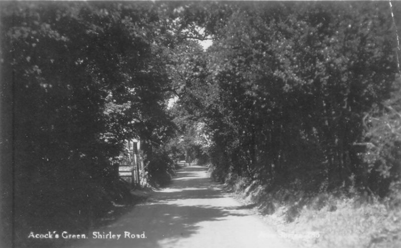 Acocks Green 50 years ago, by J.V. Tustin (1953) - Acocks Green History ...