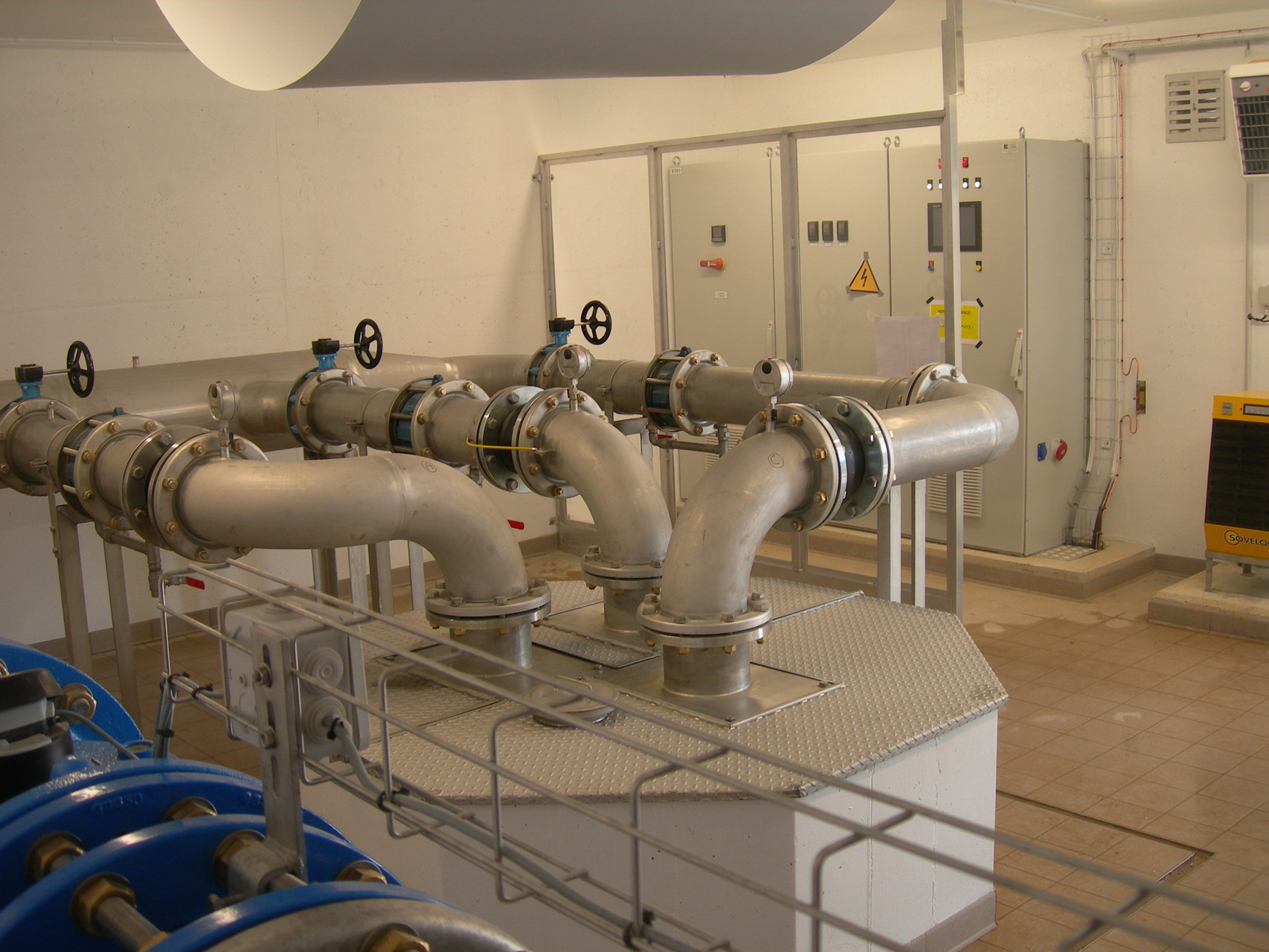 Station de pompage, assainissement - Alsace soudure laureaux